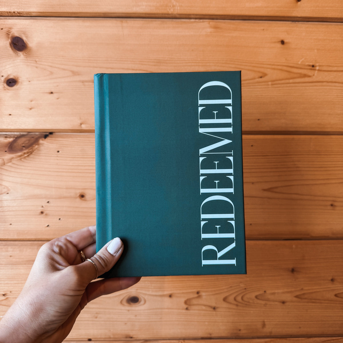 Redeemed Evergreen Hardcover Journal – ANOINTED LA
